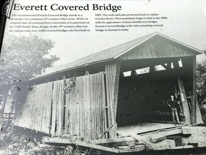 Historical photographs reveal the bridge's humble beginnings and remind us that preservation requires both vision and community commitment.
