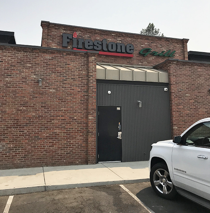 Firestone Grill's unassuming brick exterior hides a temple of tri-tip that would make fancier establishments weep with envy. Never judge a restaurant by its fa&ccedil;ade.