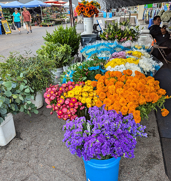 A riot of color that puts paint stores to shame &ndash; these fresh-cut flowers bring nature's palette home for less than you'd spend on dinner.