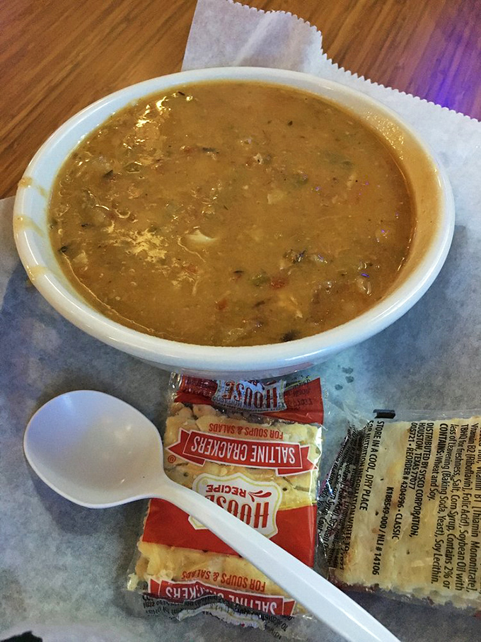 A bowl of chowder so hearty it could qualify as a meal, a hug, and therapy session all at once.