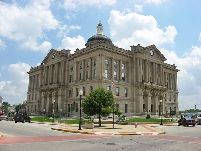 The Huntington County Courthouse isn't just government central&mdash;it's architectural grandeur that would make any big city jealous of this small-town treasure.