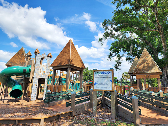 DeSoto County's playground offers castle-inspired fun for the younger set&mdash;because even in affordable paradise, kids need their own magical kingdom. 