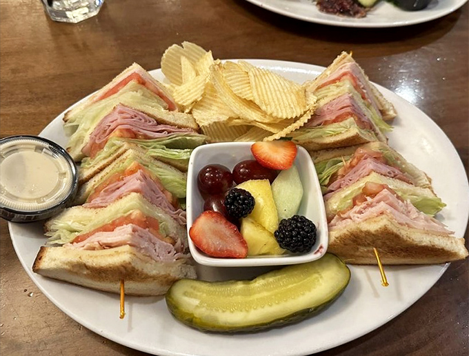 Club sandwich architecture at its finest &ndash; structurally sound and emotionally satisfying.