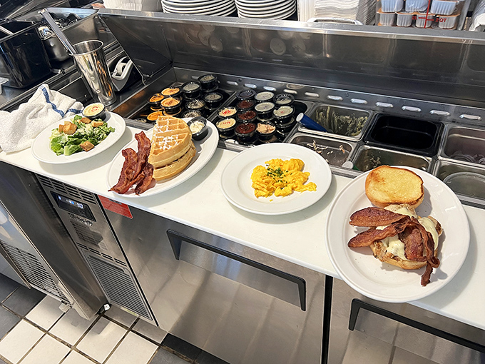 Where the magic happens. Breakfast alchemy in progress&mdash;turning simple ingredients into memories that last longer than the meal itself.