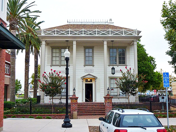 This isn't just preserved architecture&mdash;it's a love letter to history written in wood and brick, standing proudly amid modern development. 