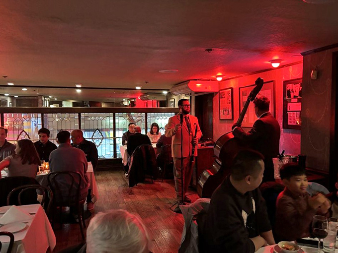 Live music transforms dinner into dinner theater, with notes floating between tables like invisible waiters serving extra helpings of atmosphere.