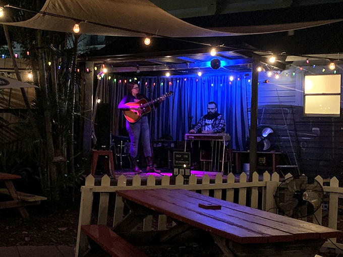 Live music in the backyard isn't just entertainment—it's the soundtrack to your new favorite Florida memory.