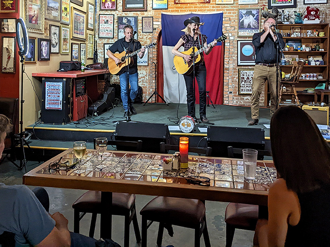 Live music turns dinner into an event. In Texas, songs and suppers have always been perfect dance partners.