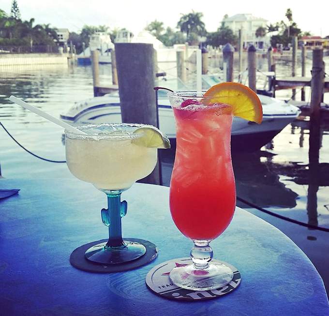 Cocktails that match the view&mdash;colorful, refreshing, and making you forget what day of the week it is. Vacation in glassware form.