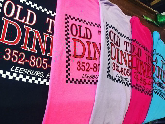 Diner merch in every color&mdash;because nothing says "I brake for pancakes" quite like a t-shirt that matches your favorite booth.