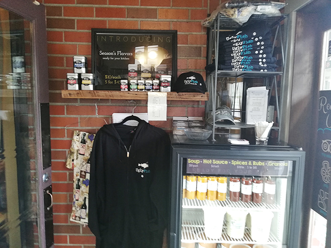 Merchandise that lets you take home a taste of Seasons & Regions, minus the awkwardness of stuffing seafood in your pockets.