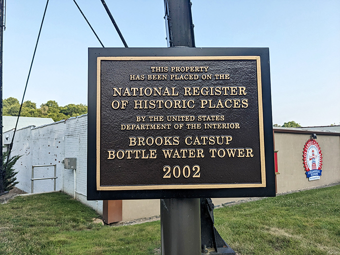 Official recognition from the National Register of Historic Places. Even the federal government acknowledges exceptional condiment architecture.
