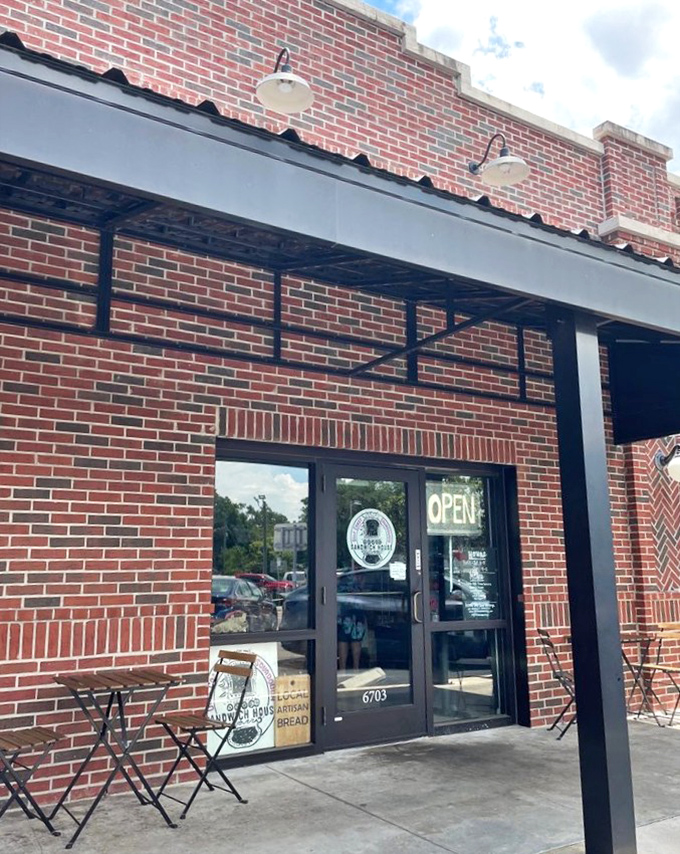 The unassuming entrance at 6703 might be easy to miss, but regulars know this doorway leads to sandwich nirvana in Tampa's Seminole Heights.