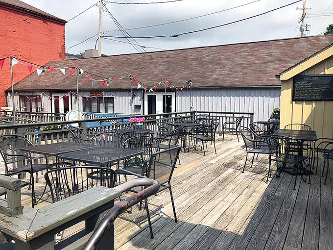 Outdoor dining where fresh air makes every bite taste even better than you thought possible.