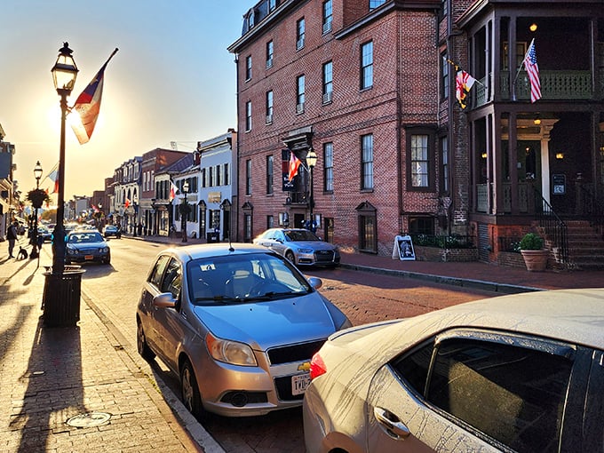 Street parking that's actually findable &ndash; a minor miracle in historic Annapolis that deserves its own celebration.