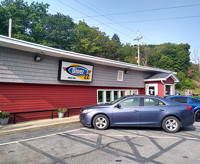 The parking lot &ndash; where anticipation builds on arrival and satisfied patrons waddle back to their cars, already planning return visits.