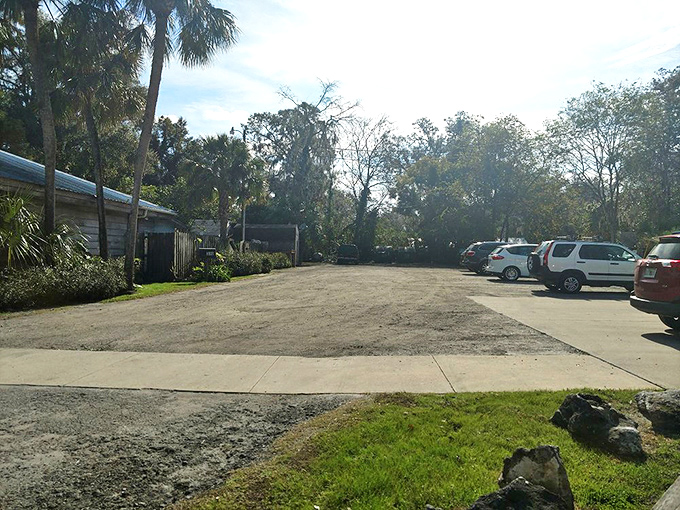 The unpretentious parking area might not impress, but it's always full – the surest sign you've found a place locals treasure above flashier establishments.