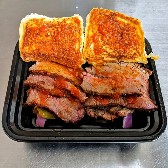 Tri-tip and Texas toast&mdash;a California-meets-South romance story with a spicy rub plot twist. This is the barbecue equivalent of a perfect first date.