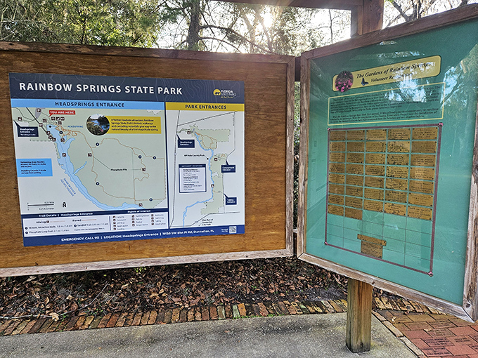 The treasure map to paradise. This park guide ensures you won't miss a single magical spot in this natural wonderland.