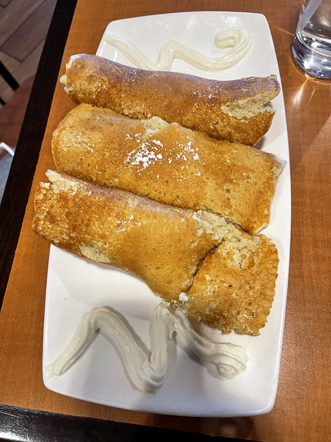 These golden crepes look like they've been kissed by autumn itself. Delicate, sweet, and ready for a drizzle of maple syrup.