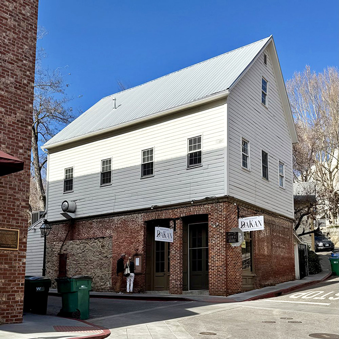 Restaurant DaKan occupies a charming historic building where old meets new. The simple exterior belies the culinary creativity happening within these brick walls.