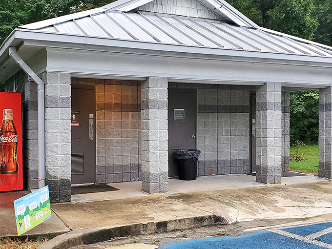 Even paradise needs plumbing. The park's facilities might not make the brochure, but they're heroes of the hiking experience.