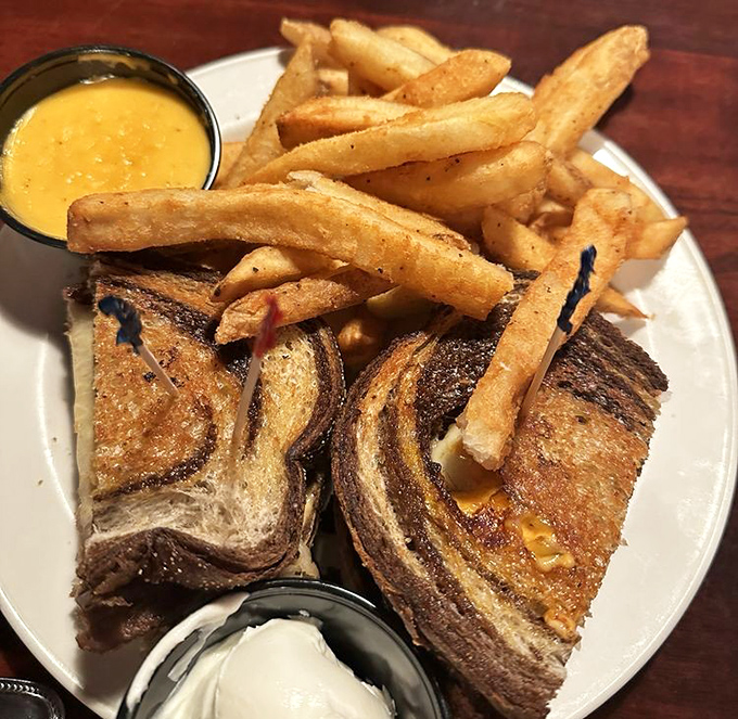 This Reuben isn't just a sandwich; it's a masterclass in contrast&mdash;warm, cool, crunchy, soft, tangy, rich. The Switzerland of sandwiches: perfectly neutral yet exceptional.