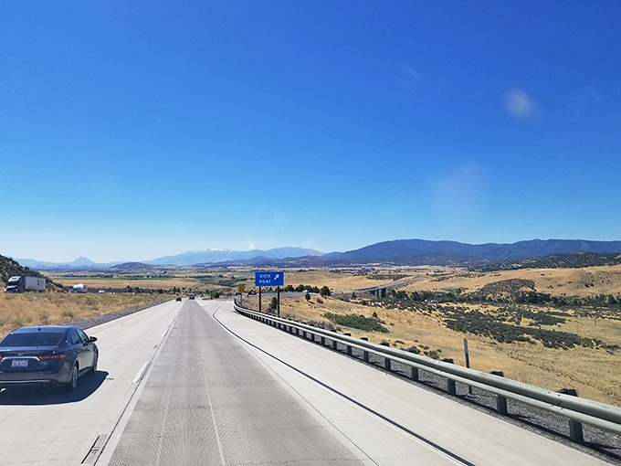 Highway views reveal the stunning landscape that surrounds this affordable mountain community.