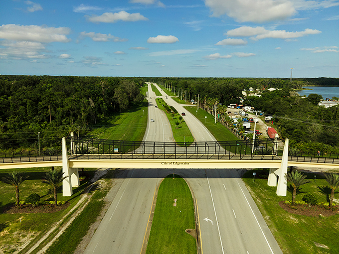 Wide open roads without the bumper-to-bumper blues. Edgewater's infrastructure balances accessibility with that laid-back Florida feeling.