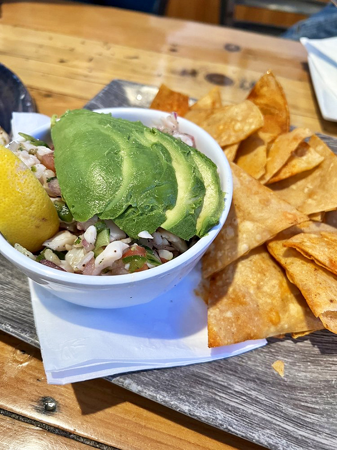 Ceviche that dances with lime and avocado&mdash;a cool, refreshing reminder that sometimes the best cooking happens without heat.