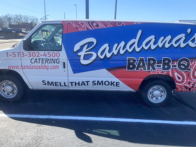 Even their catering van promises aromatic delights &ndash; "Smell That Smoke" isn't just a slogan, it's a legitimate travel advisory.