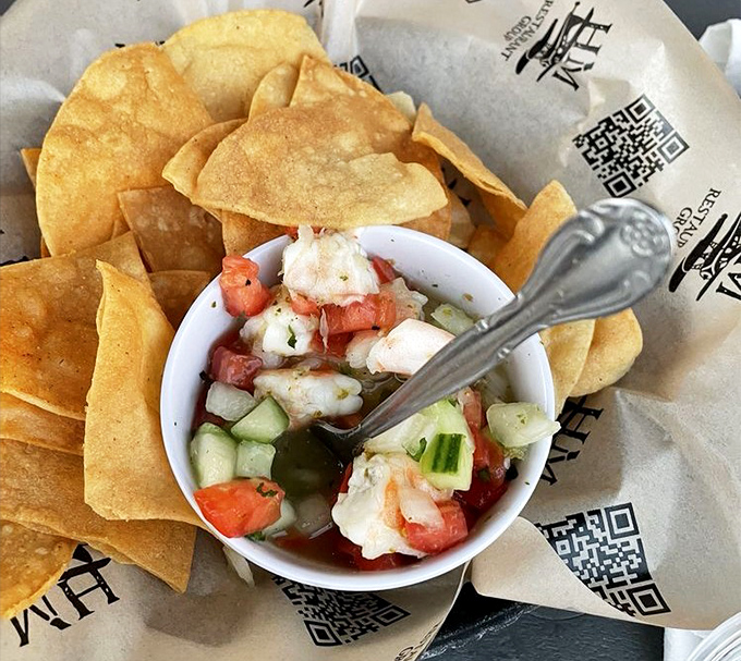 Shrimp ceviche bright enough to wake up your taste buds and pretty enough for Instagram.