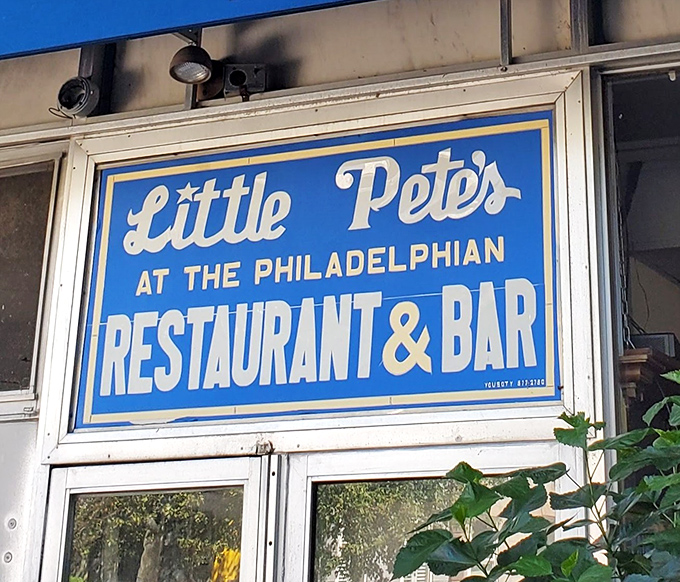 That classic blue and white sign isn't just advertising—it's a landmark that's guided hungry Philadelphians through decades of cravings.