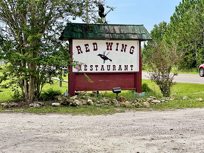 The sign that's guided hungry travelers to culinary salvation for years. Like a lighthouse, but for your stomach.