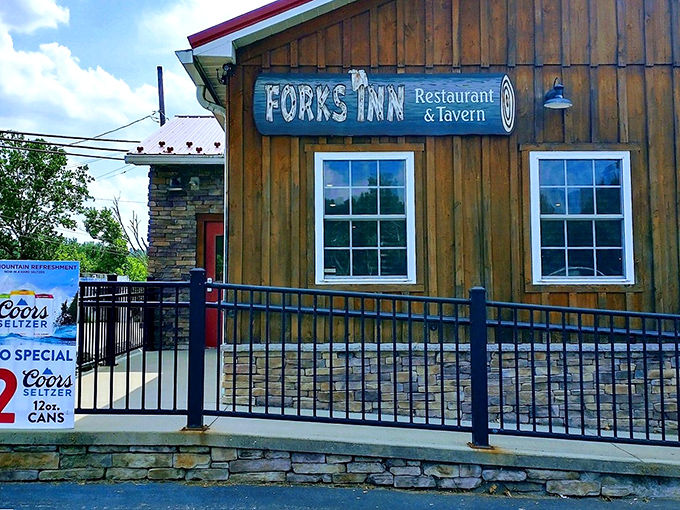 The sign promises simple pleasures&mdash;Restaurant & Tavern&mdash;and delivers something that chain establishments have forgotten how to create.