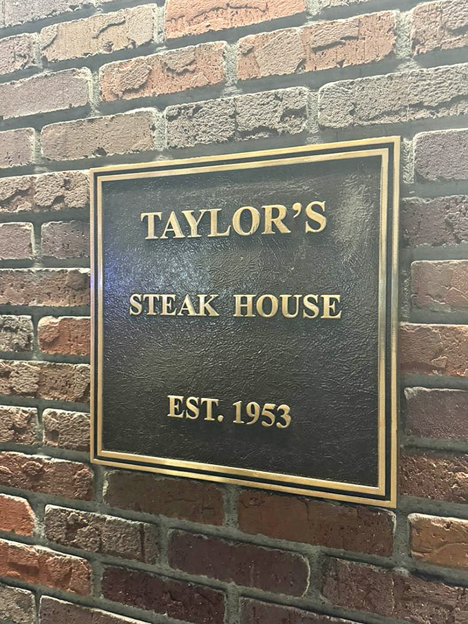 "EST. 1953" &ndash; three digits that explain why everything here works so well. Perfection takes practice, and Taylor's has had plenty.