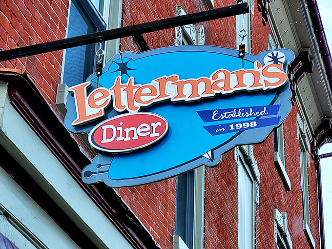 That retro sign promises comfort food, and brother, does this place deliver on that promise.