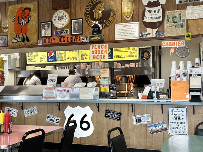 The ordering counter &ndash; where dreams come true, calories don't count, and the staff has seen every variation of "how many can I reasonably order?"