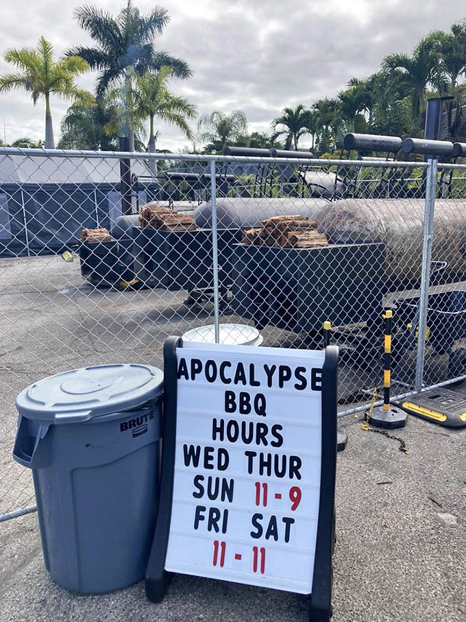 These operating hours prove serious commitment - true barbecue waits for no one, especially on busy weekends.