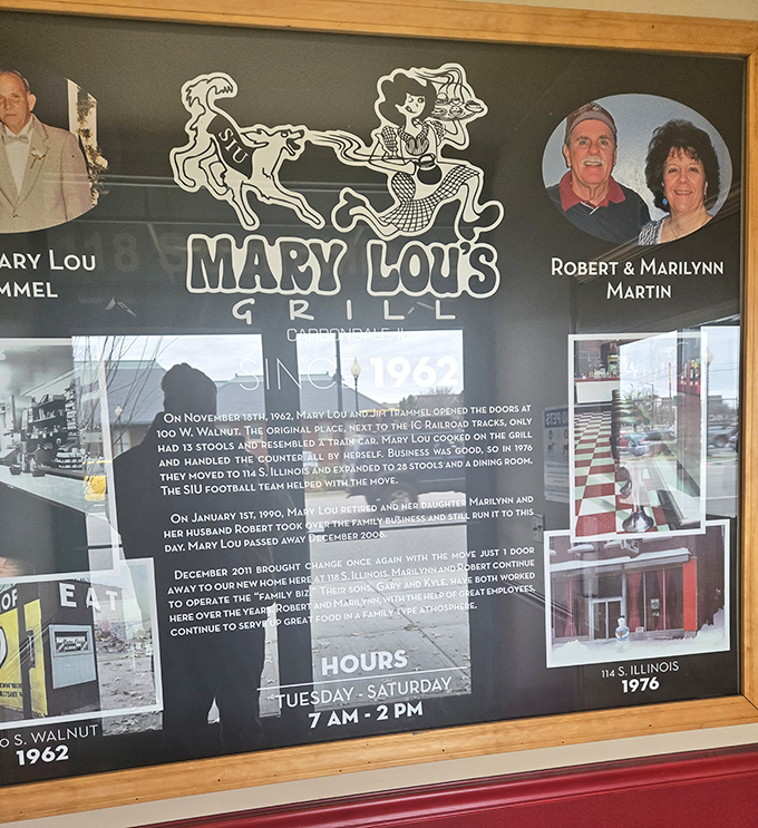 A glimpse into Mary Lou's rich history—where a small diner with big heart has been serving the community since 1962.