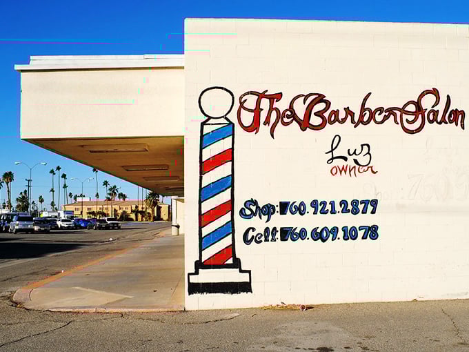 The local salon where conversation flows as freely as the coffee and appointments aren't booked months ahead.