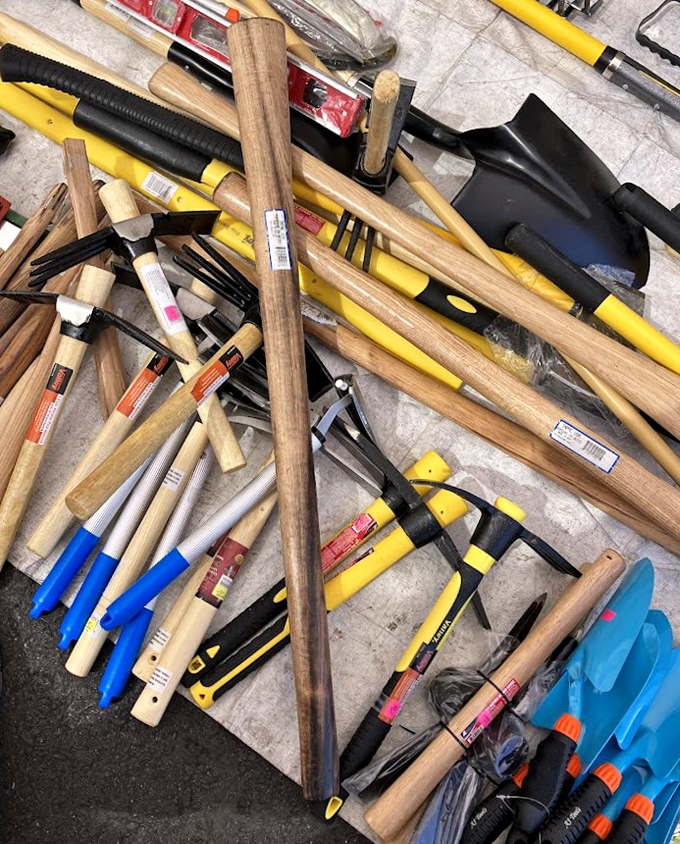 Tool heaven for DIY enthusiasts. That project you've been putting off? You just ran out of excuses. 