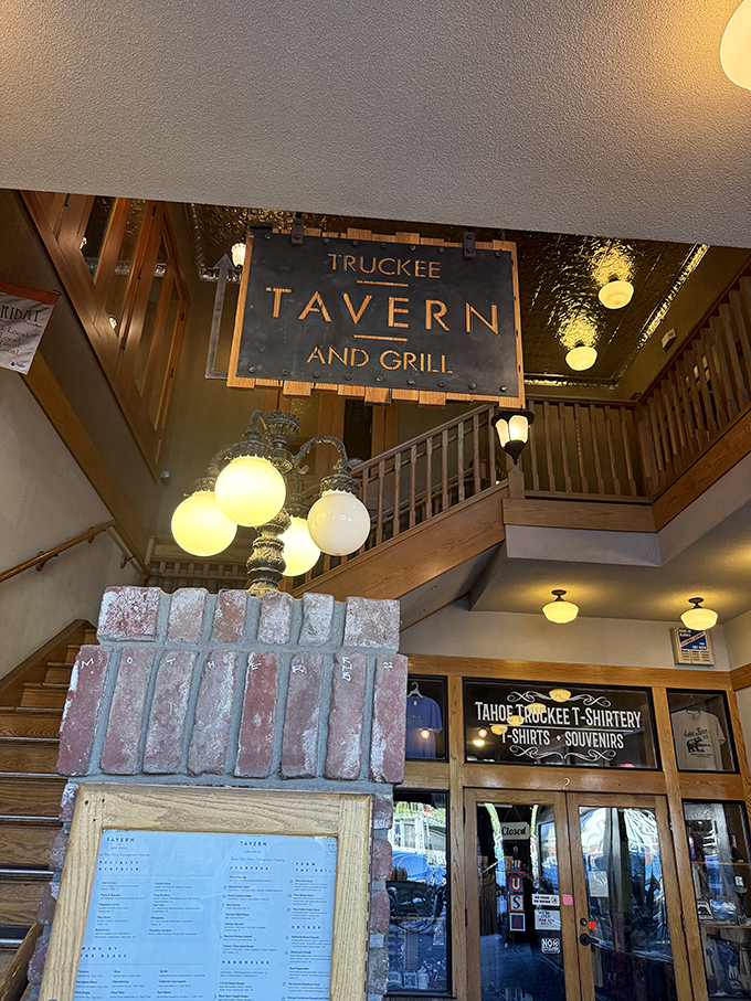 The Truckee Tavern & Grill combines rustic charm with sophisticated dining, proving that mountain towns can do upscale without the attitude.