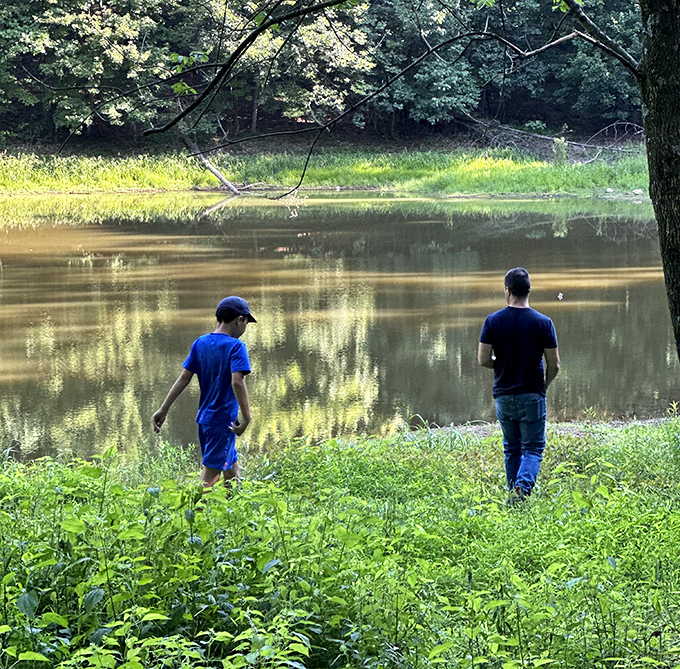Two explorers discover the simple joy of shoreline wandering &ndash; no admission fees, no lines, just curiosity and connection.