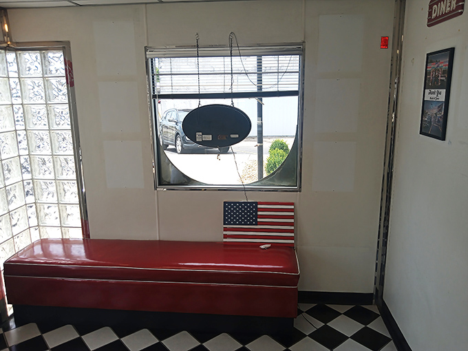 The waiting area—where the anticipation of what's to come makes even this simple bench look like the most comfortable seat in town.