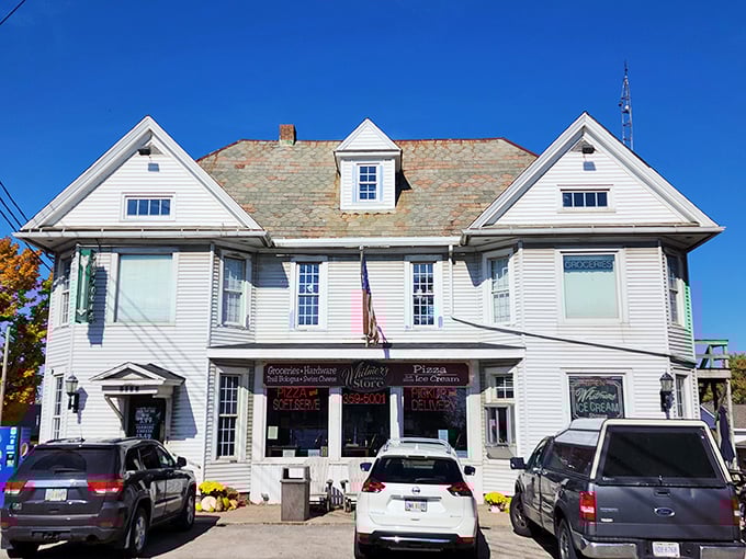 Whitmer's combines pizza and general store convenience in ways that make perfect small-town sense somehow.