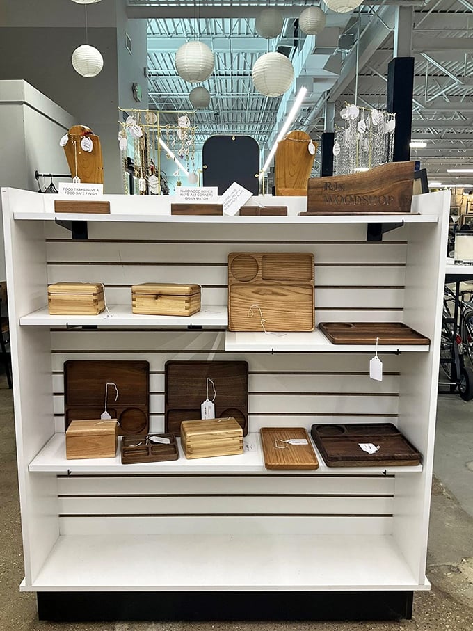 Handcrafted wooden treasures that bring warmth to any home. In a world of plastic, these pieces are like finding real maple syrup at a pancake chain.