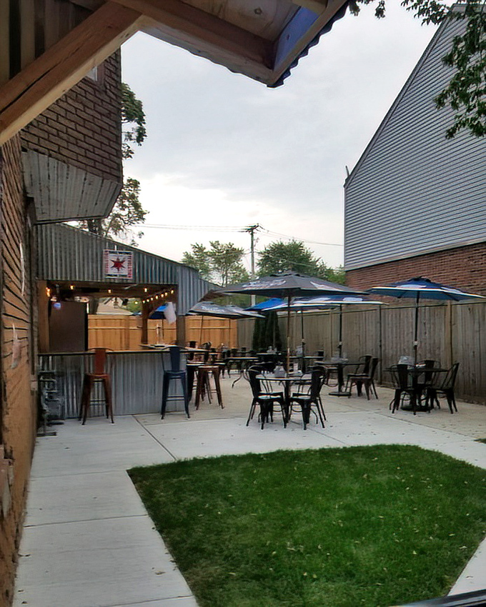 The back patio feels like your coolest friend's backyard&mdash;if your friend happened to serve legendary pizza instead of overcooked burgers.