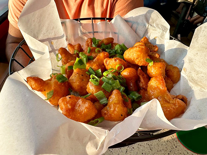 Cauliflower transformed from boring side vegetable to star attraction. Even vegetable skeptics will be reaching for seconds.