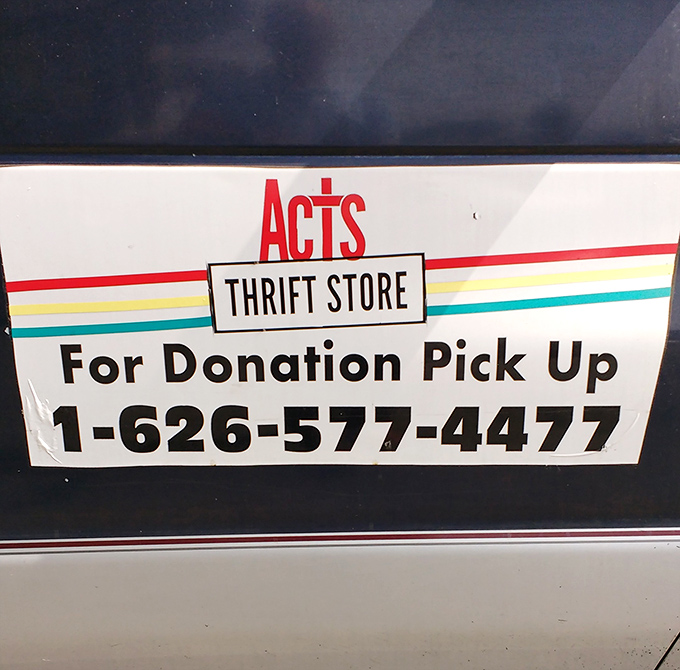 For those clearing closets and downsizing, ACTS makes donating as easy as making the call, turning clutter into community support.